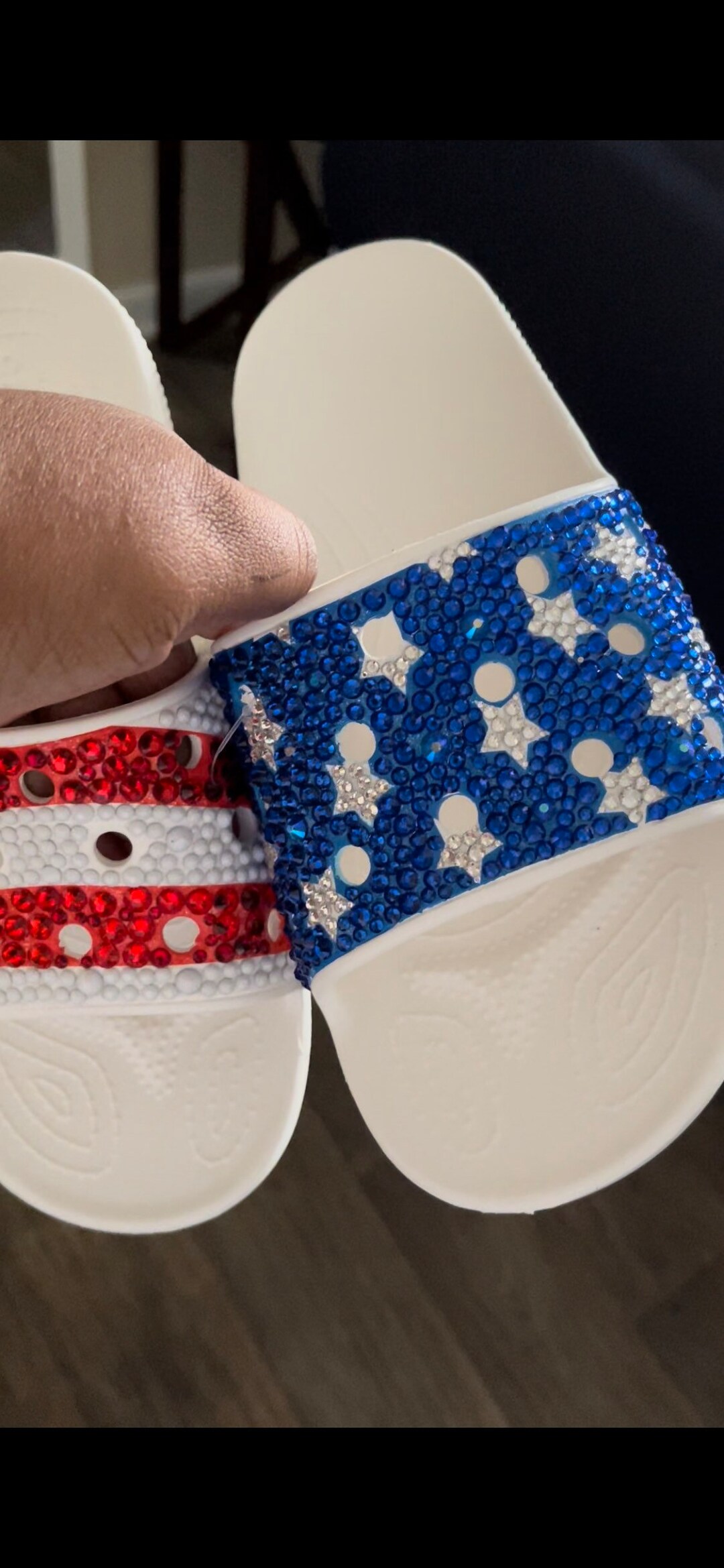 Bling Slides/bedazzled Clogs/slide Sandals/bling Sandals/bling Shoes ...