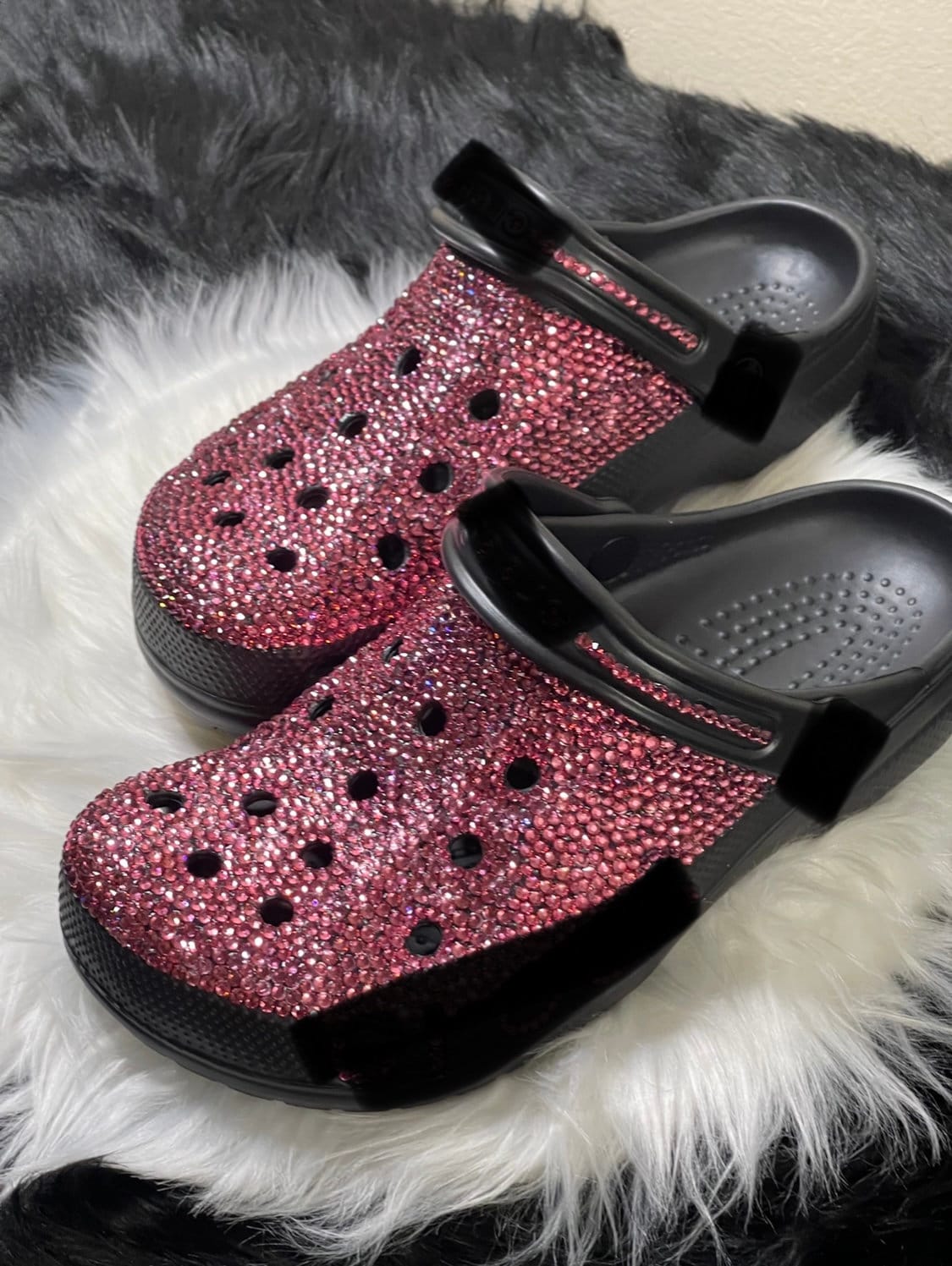 Bling Crocs/bling Slides/bedazzled Shoes/bling Shoes/bling Clogs ...