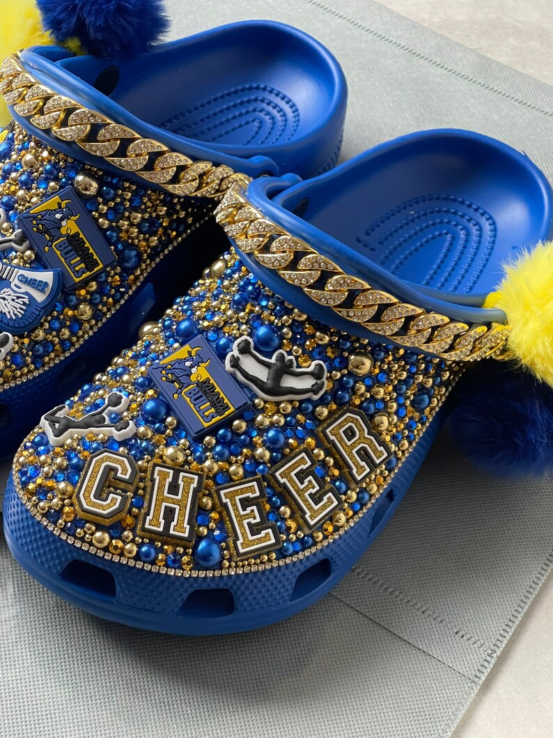 Custom Graduating Blinged Crocs, Senior Class Personalized Shoes - Etsy