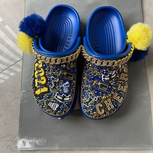 Custom Graduating Blinged Crocs, Senior Class Personalized Shoes - Etsy