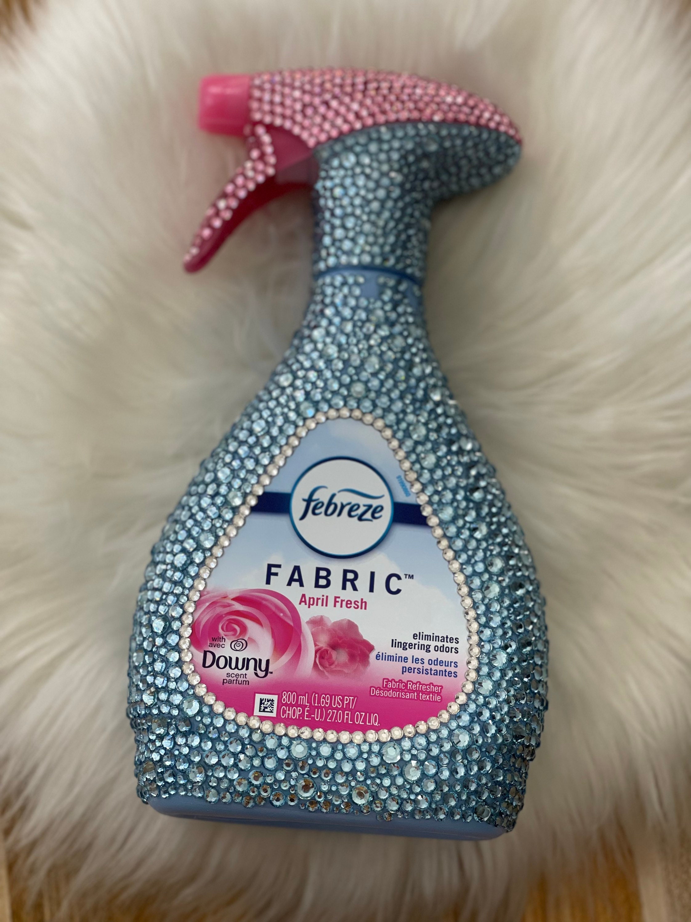 Bling Rhinestone Febreze Fabric Refreshner Bottle, Bedazzled Bottle - Etsy