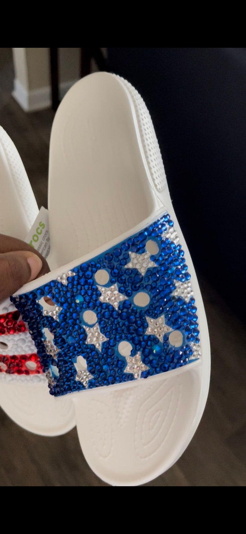 Bling Slides/bedazzled Clogs/slide Sandals/bling Sandals/bling - Etsy