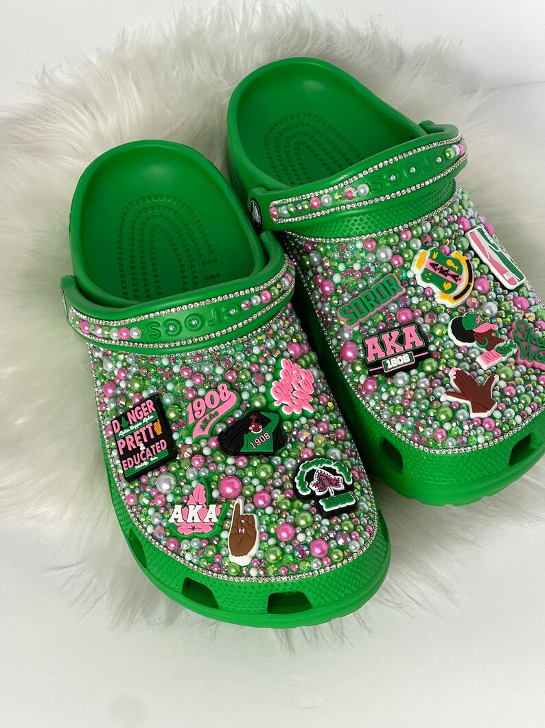 Custom Blinged Crocs Personalized Shoes - Etsy