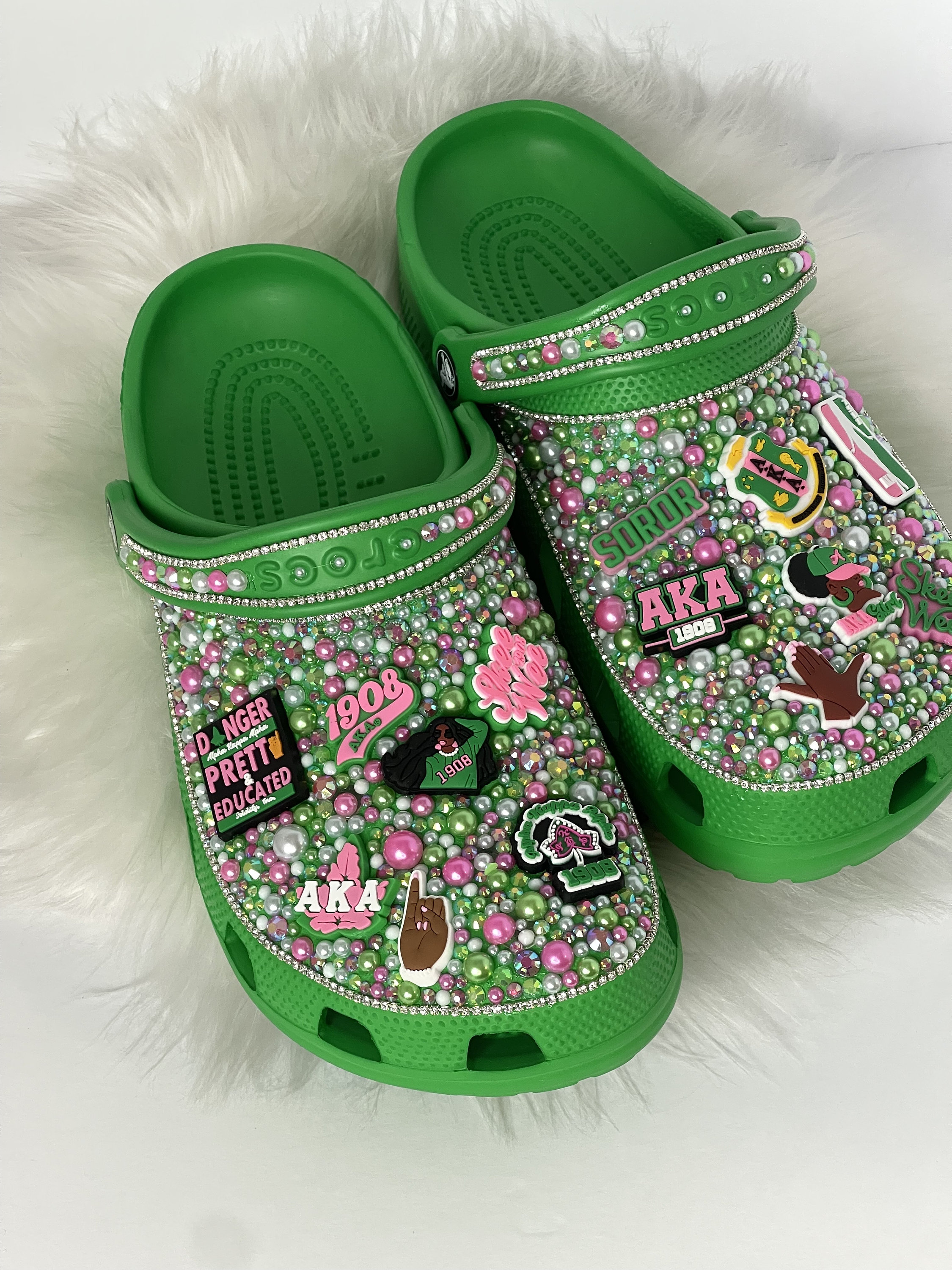 Custom Blinged Crocs Personalized Shoes - Etsy