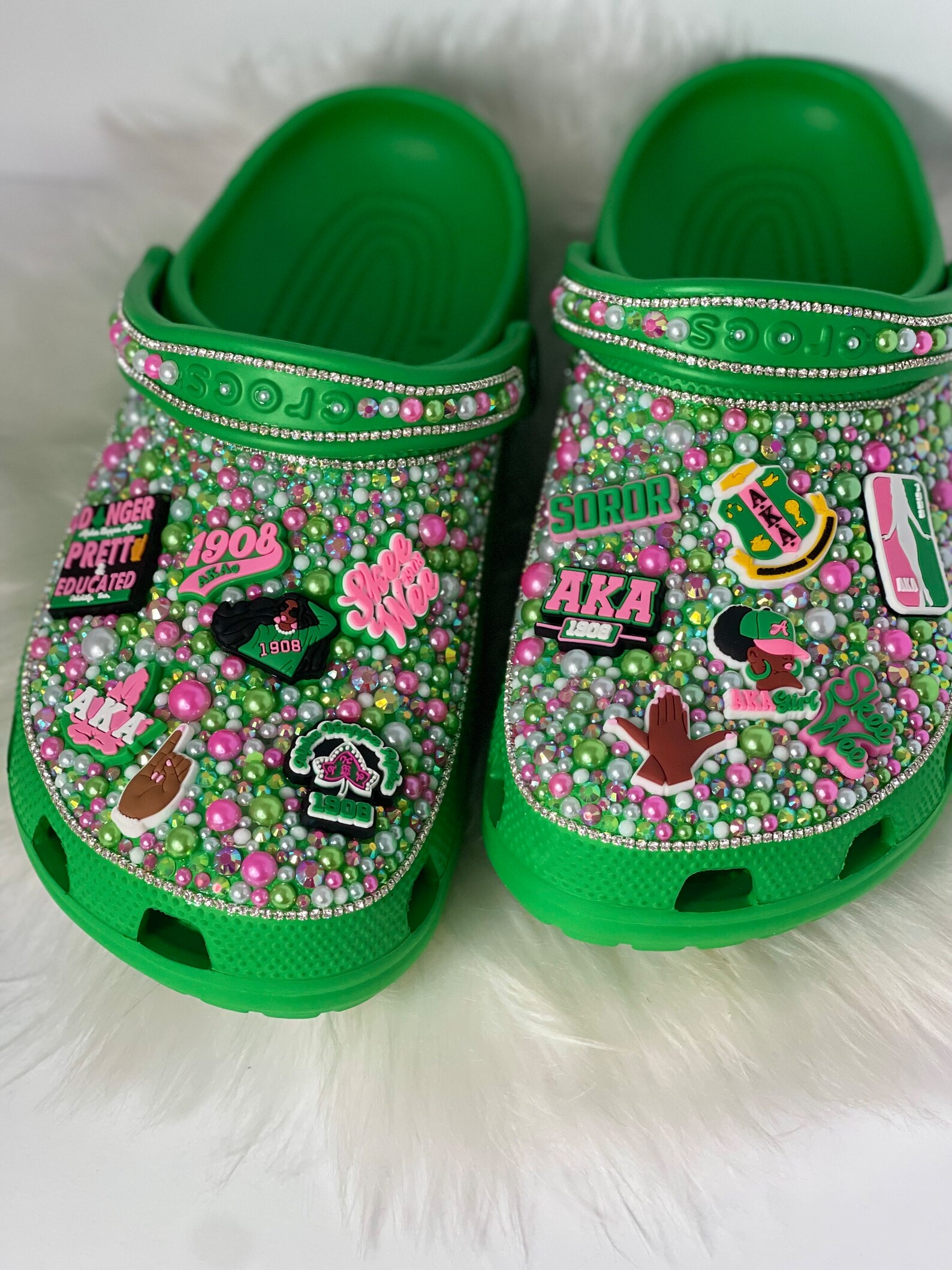 Custom Blinged Crocs Personalized Shoes - Etsy