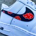Nike Custom Air Force 1 Akat-suki anime - Etsy France