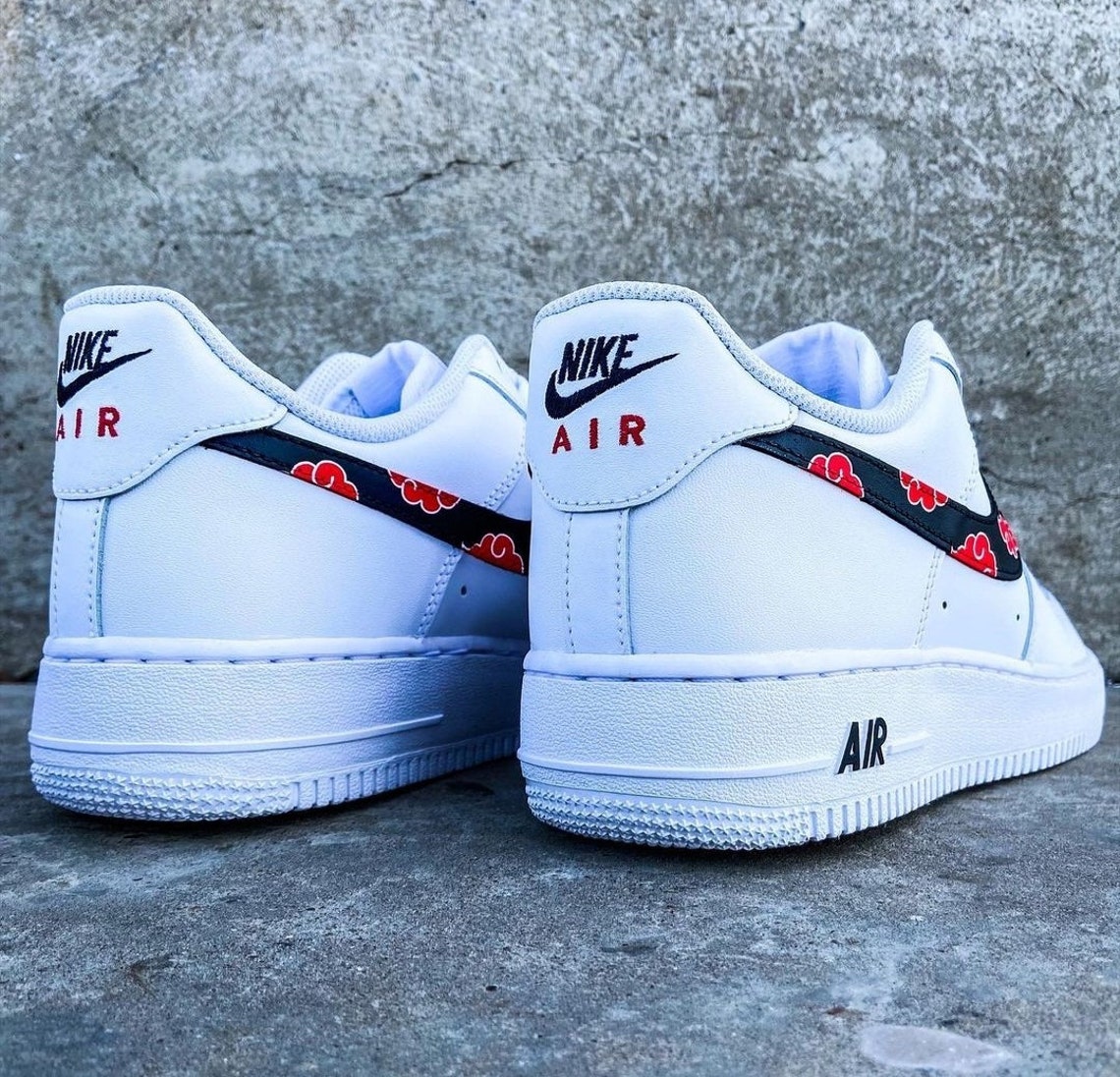 Nike Custom Air Force 1 Akat-suki anime - Etsy France