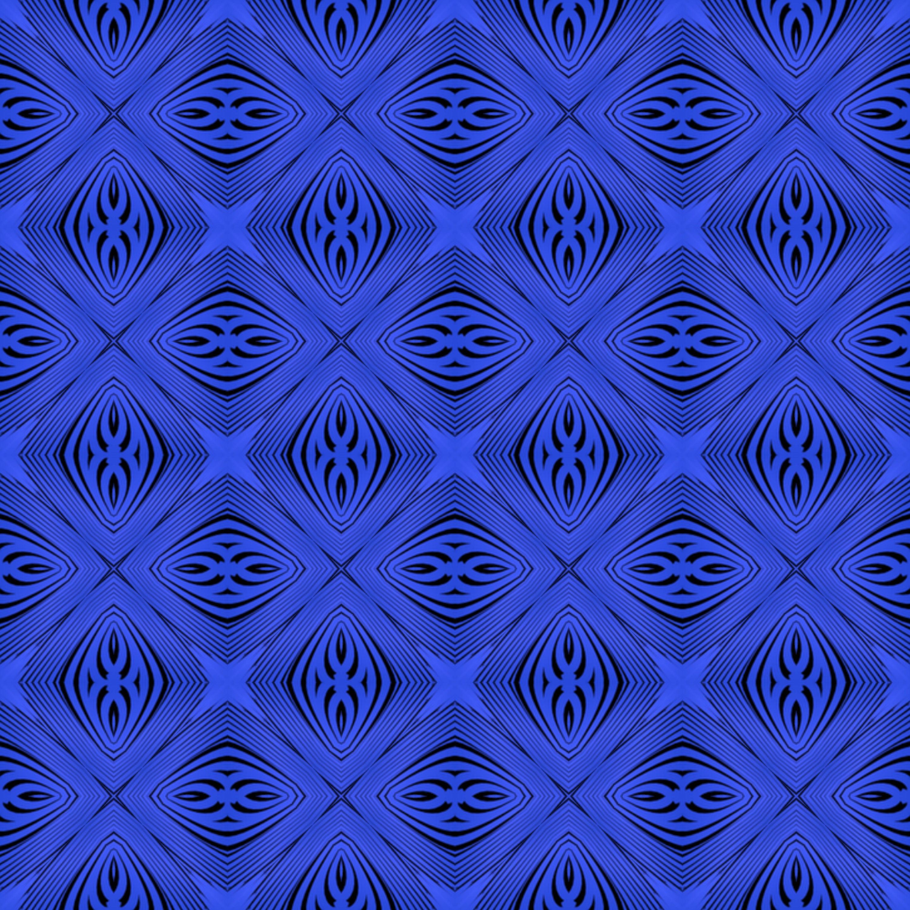 Blue Pattern Digital Paper Descarga instantánea Seamless | Etsy