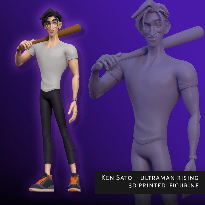 Ken Sato 3D Printed Figurine - Etsy