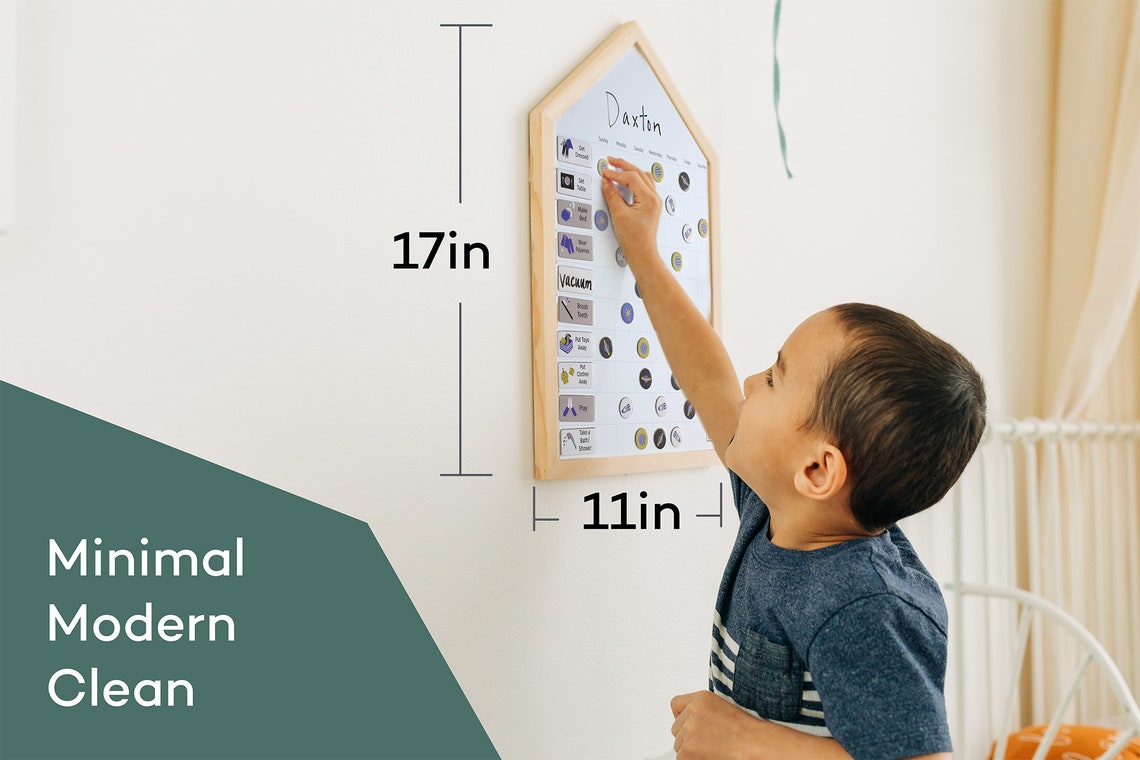 Magnetic Responsibility Chart Whiteboard Modern/minimalistic - Etsy