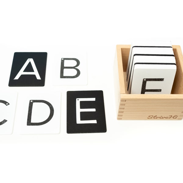 Sandpaper Letters Montessori - Etsy