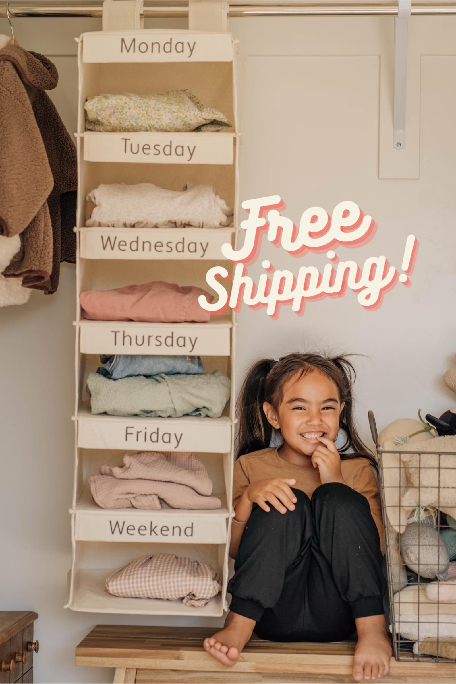 Daily Activity Planning Kids Wardrobe Dividers for School Days of the ...