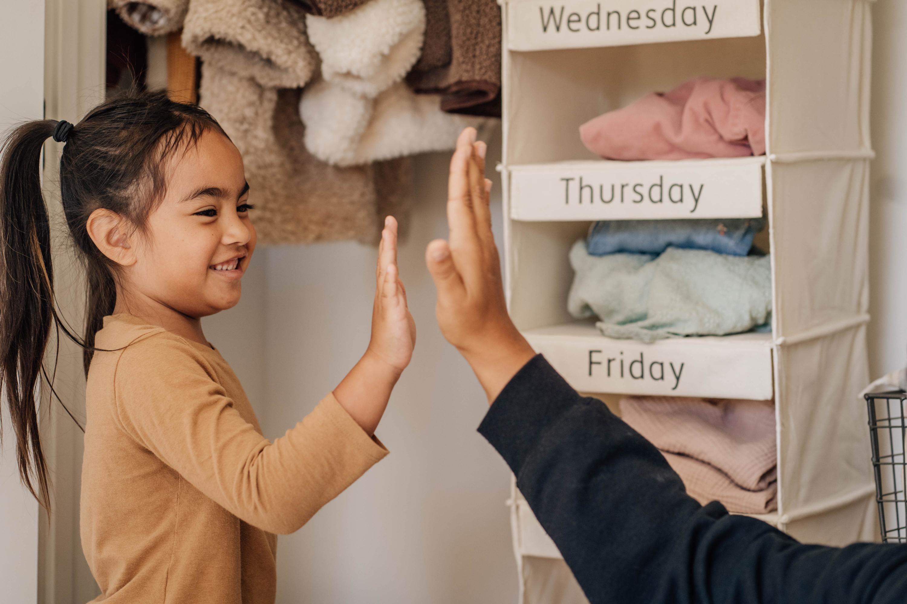 Weekly Clothes Organizer for Closet Outfit Planner Back to School ...