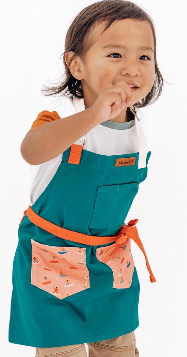 Gift for Kids Apron for Cooking Montessori Apron for Kids Play Gender ...