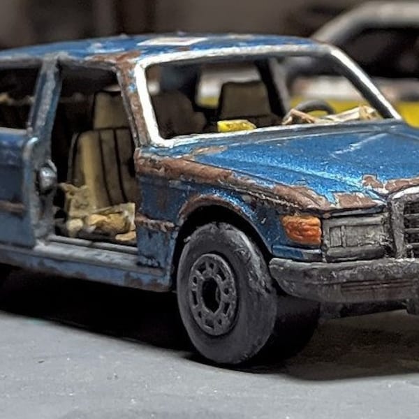 Rusted Model Car - Etsy