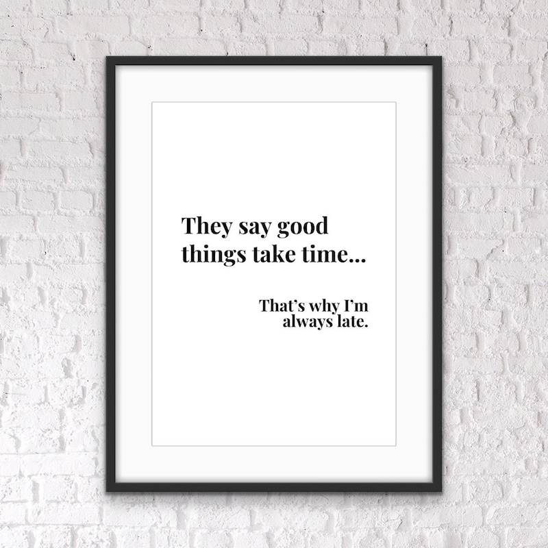 Funny Quote Prints - Etsy