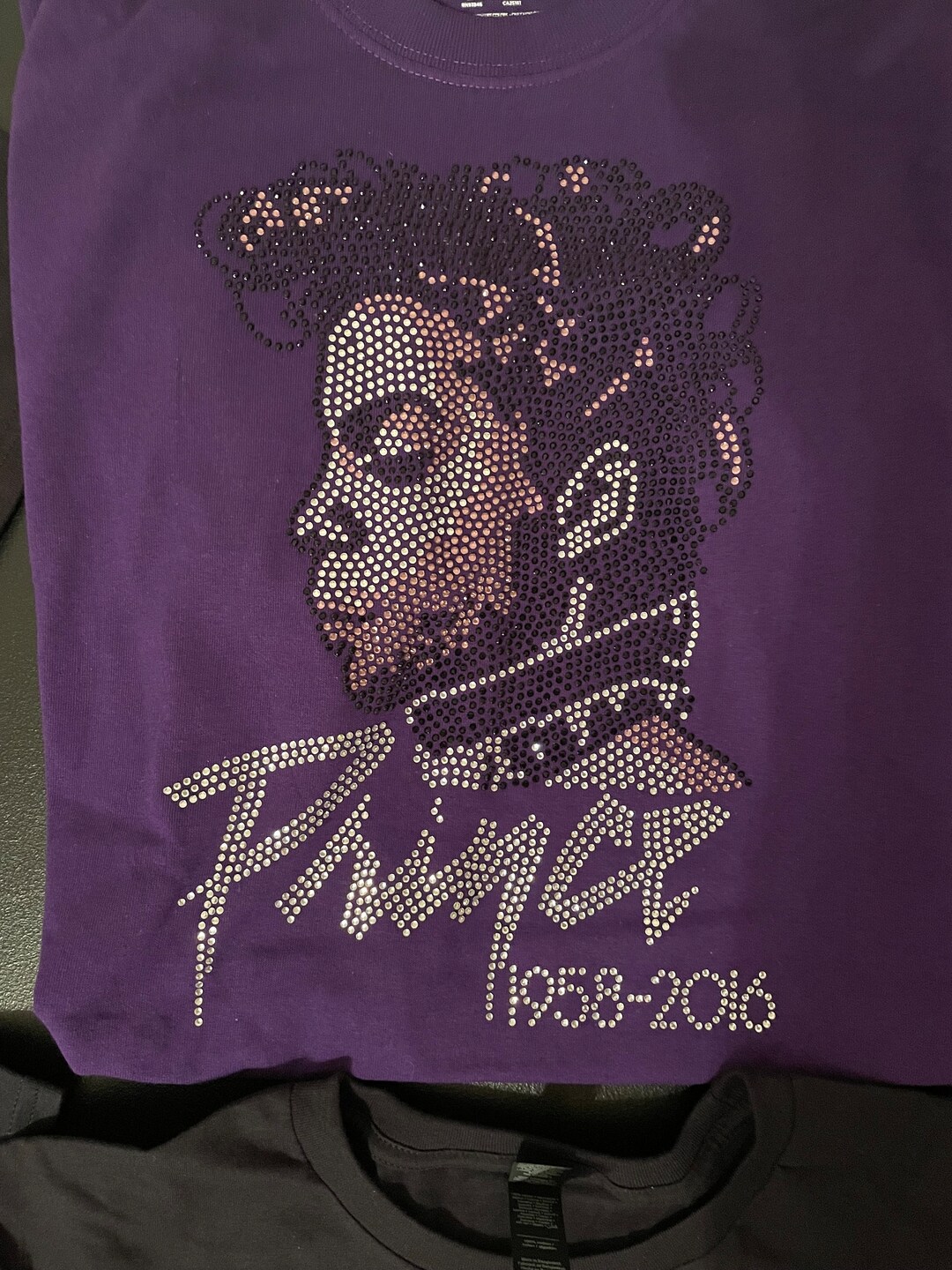 Prince Rhinestone Tshirt - Etsy
