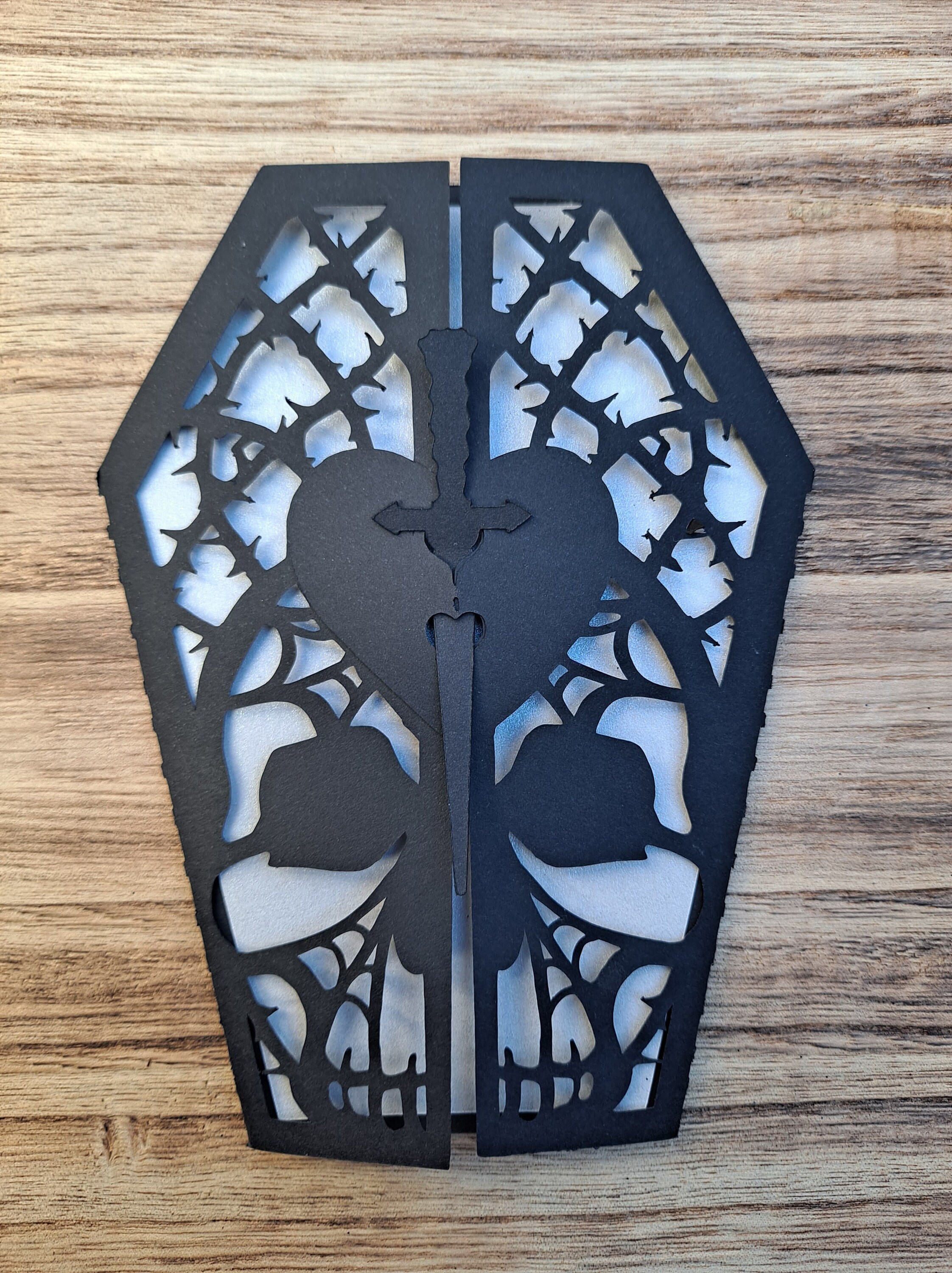 Coffin Card Invite - Etsy