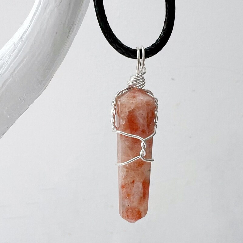 Sunstone Pendant - Etsy