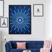 Evil Eye Wall Art, Evil Eye Printable Poster, Starburst Evil Eye Print ...