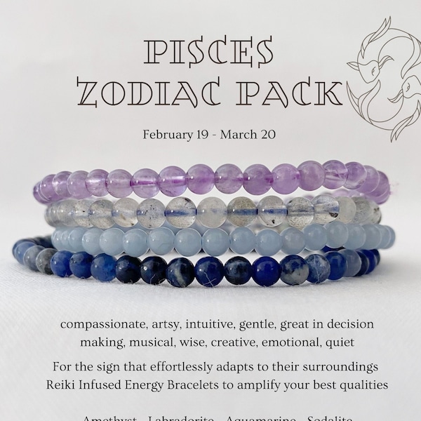 Pisces Bracelet - Etsy