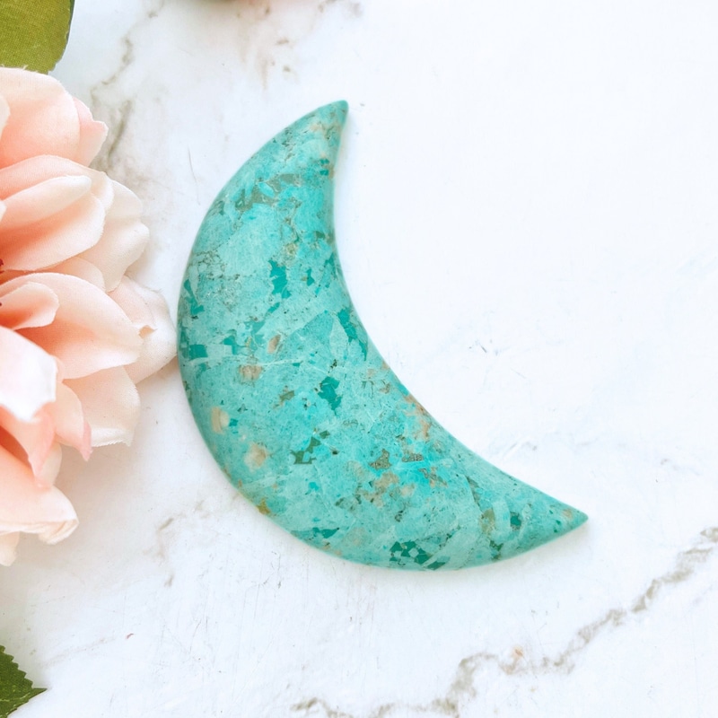Turquoise Moon - Etsy