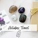 Holiday Travel Crystals, Holiday Travel Crystal Set, Crystals for ...