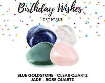 Happy Birthday Crystals - Etsy
