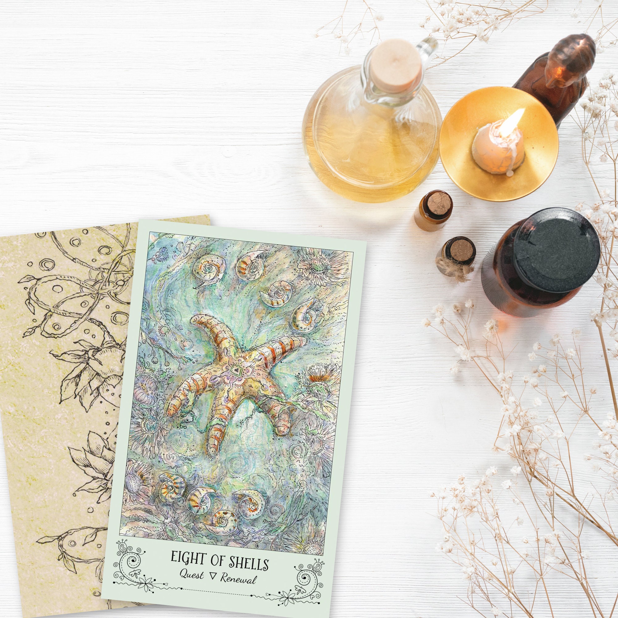 Spiritsong Tarot Card Deck by Paulina Fae Spiritsong Tarot - Etsy