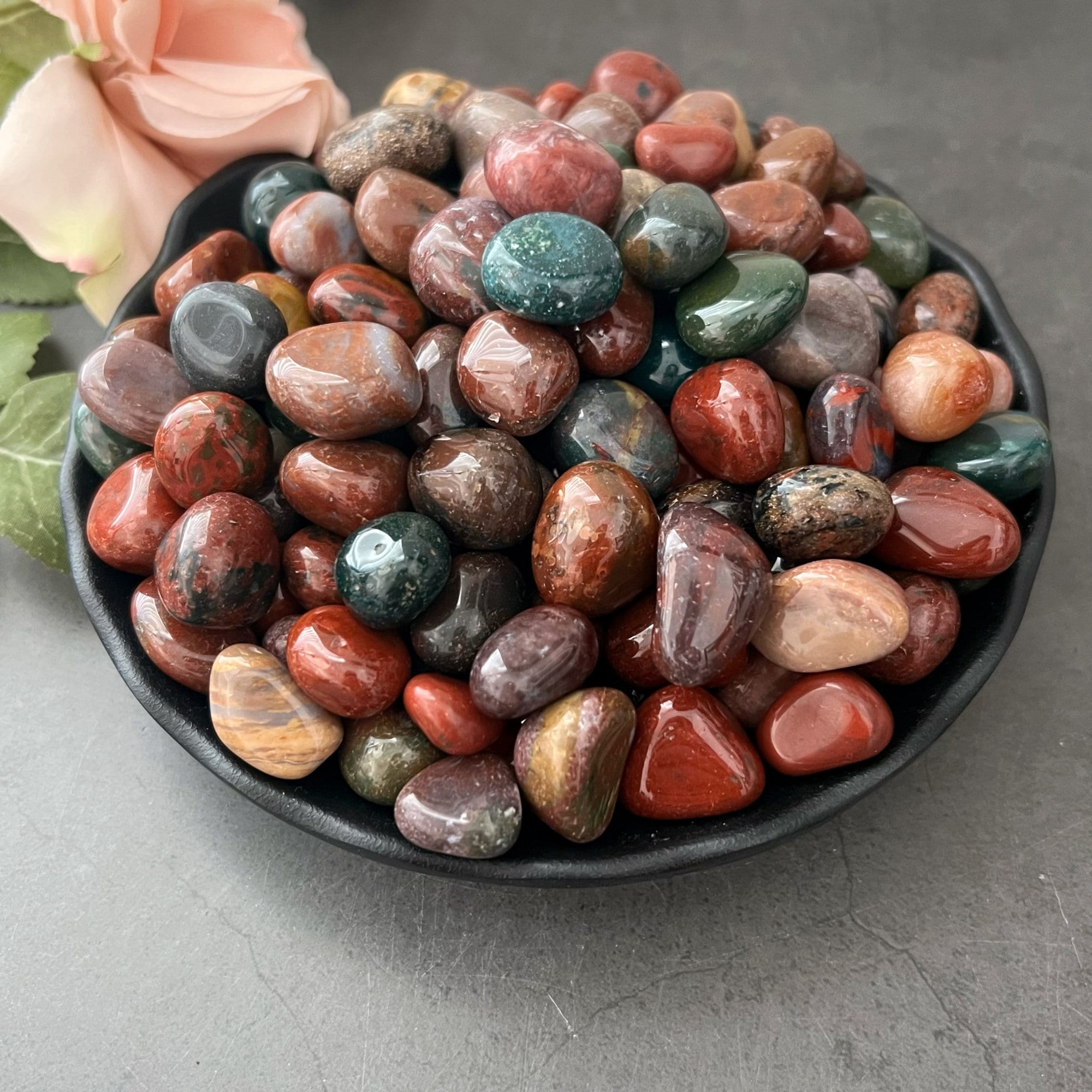 Fancy Jasper Tumbled Stones | Polished Fancy Jasper Gemstones | Shop ...