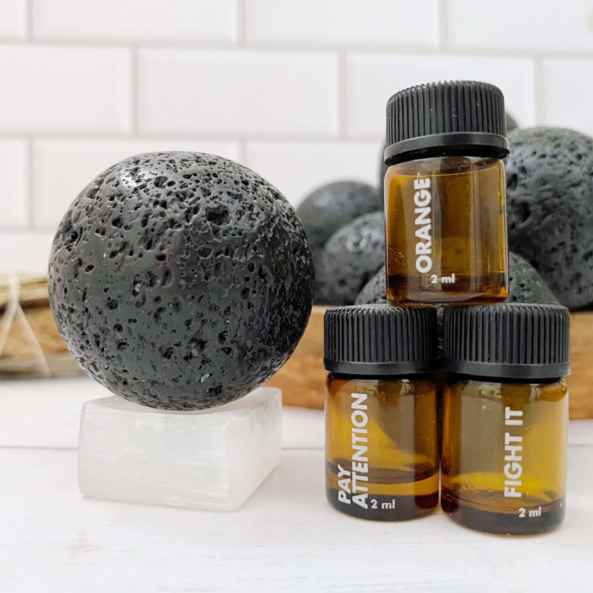 Lava Rock Crystal Sphere 40mm Lava Stone Crystal Ball Lava - Etsy