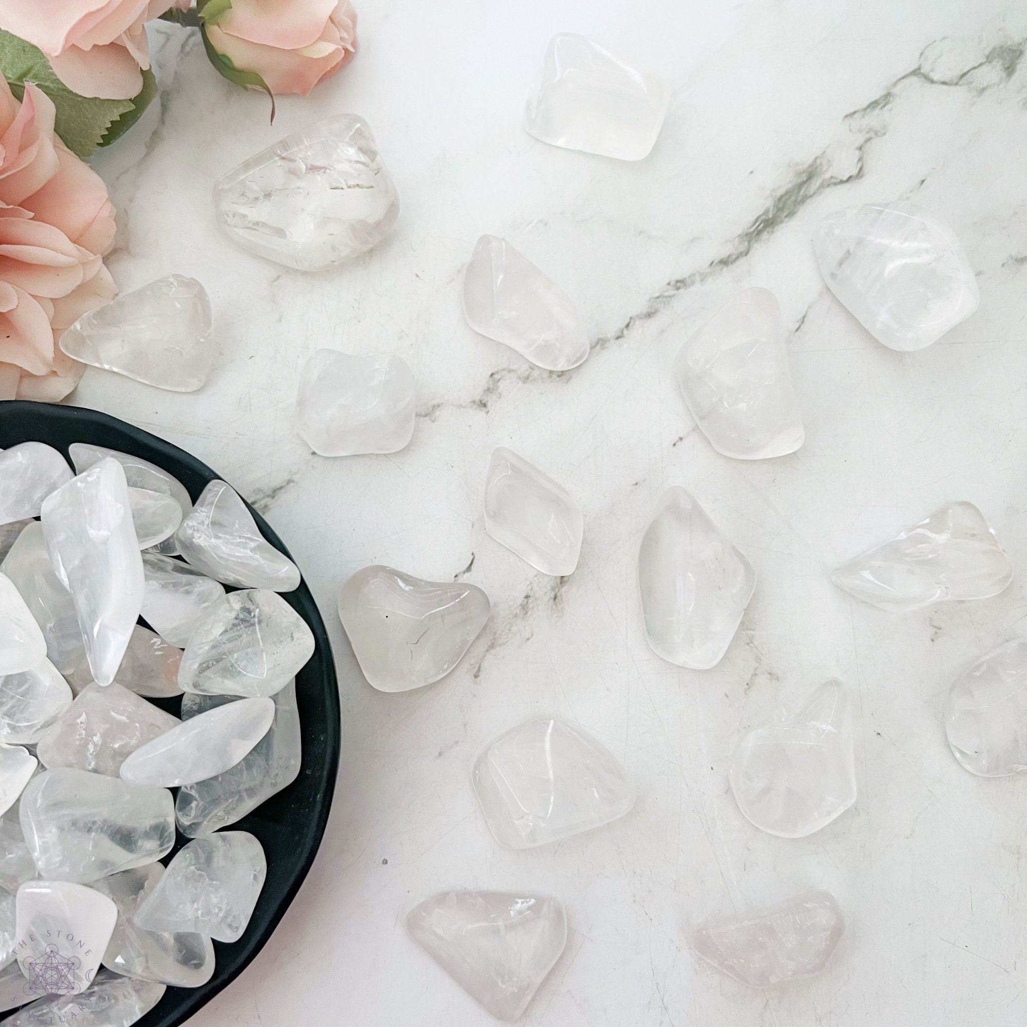 Girasol Quartz Tumbled Stones | Polished Girasol Quartz Crystals | Shop ...