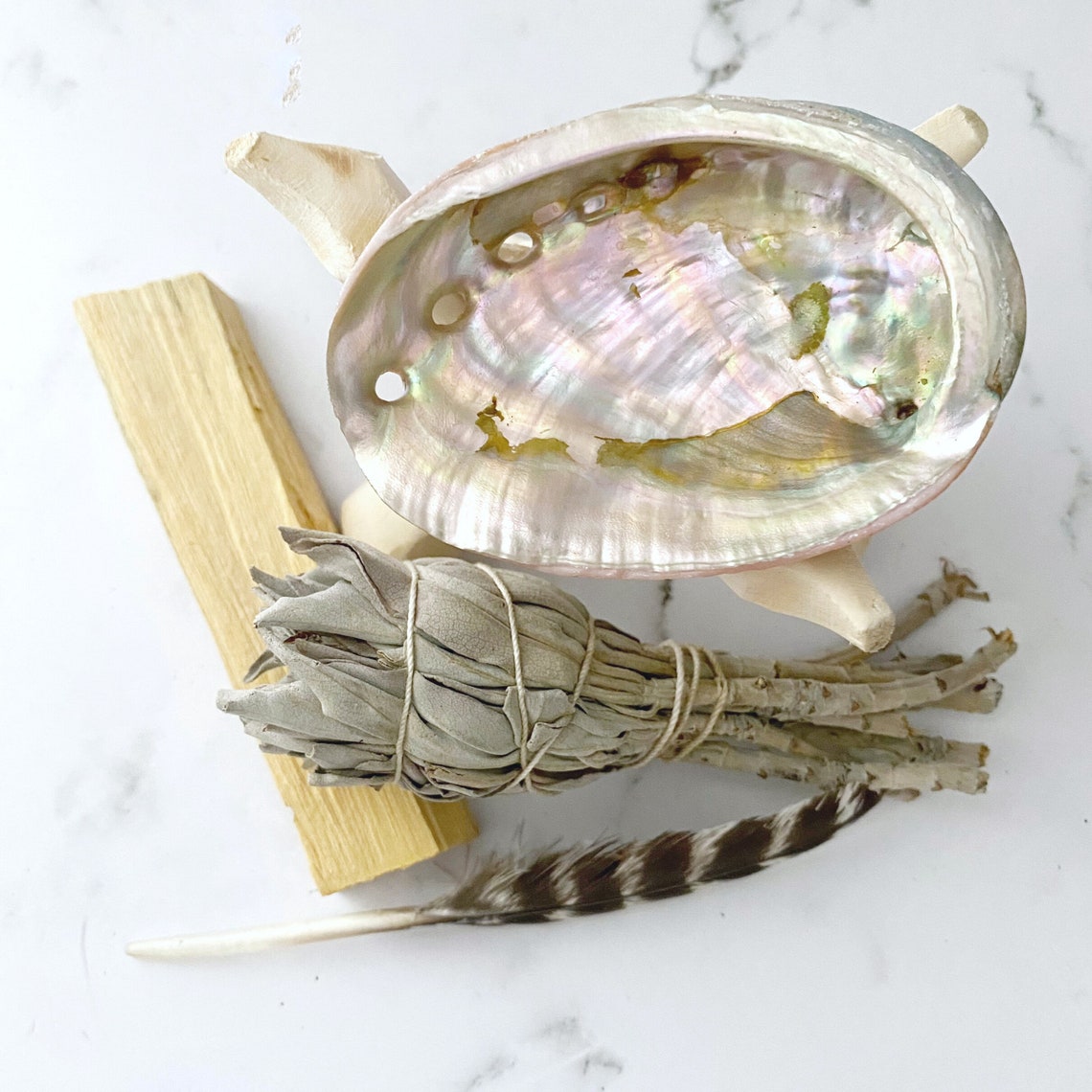 Mini Smudge Beginner Kit Beginners Smudge Kit Sage Smudge | Etsy