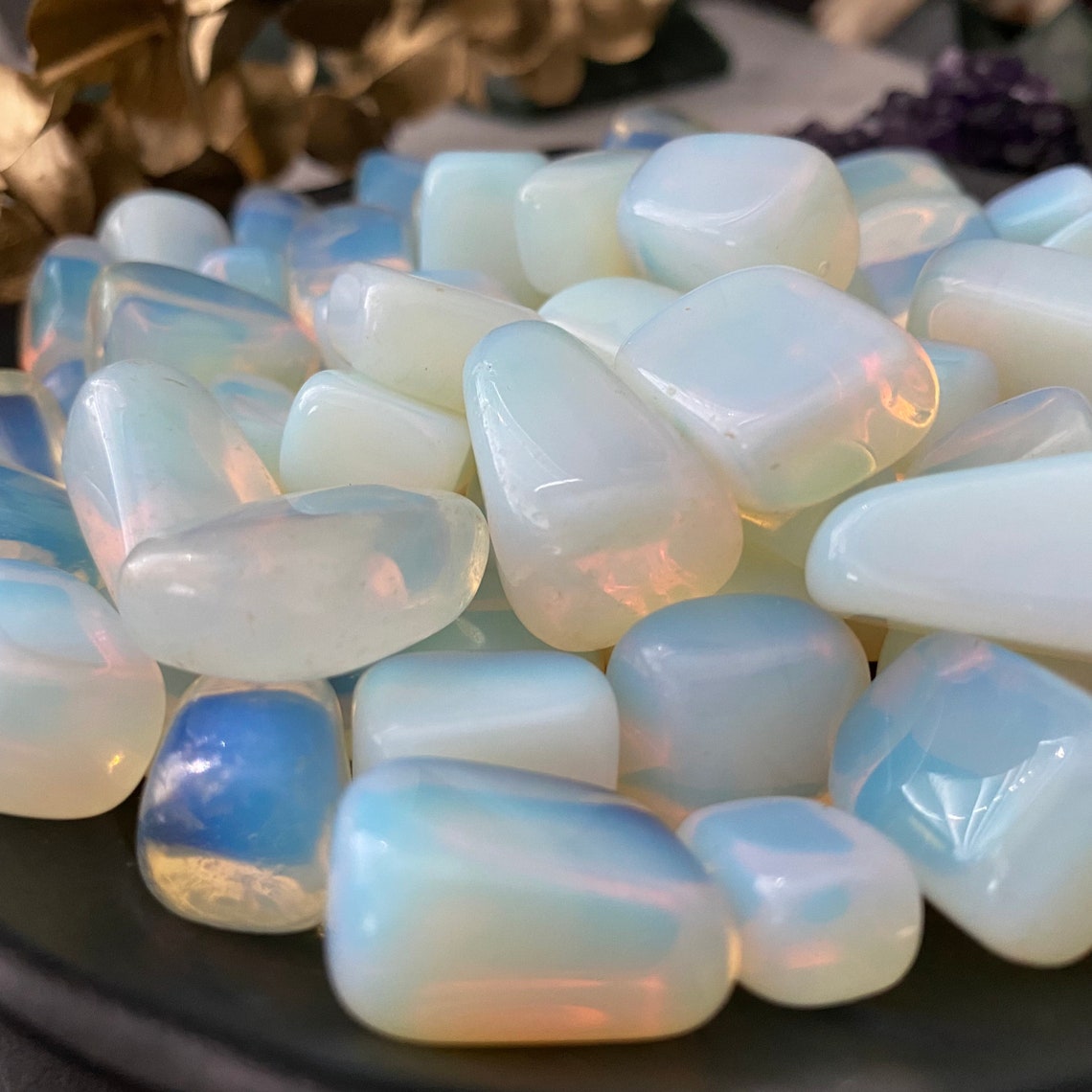 Opalite Polished Tumbled Stones Opalite Stone Crystal | Etsy Opalite Polished Tumbled Stones Opalite Stone Crystal | Etsy