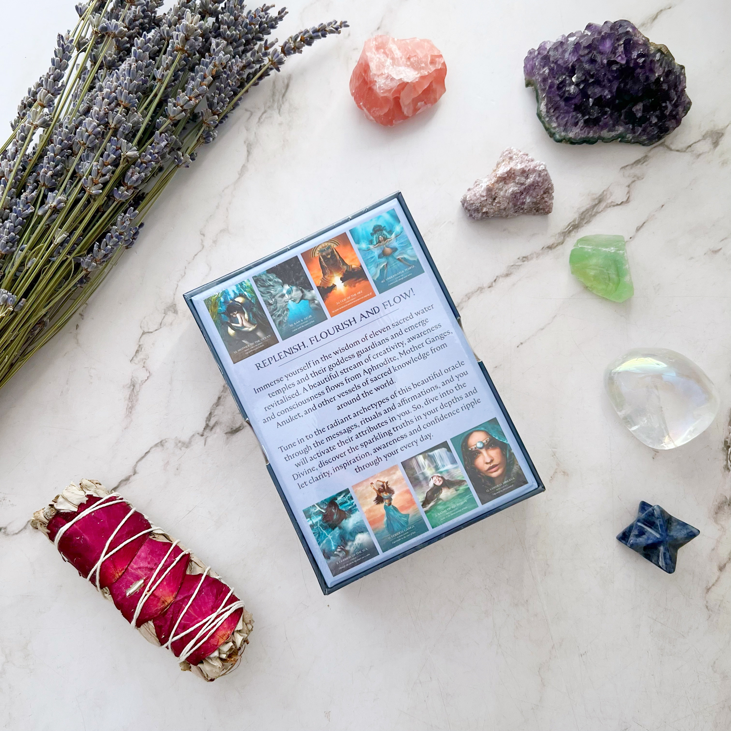 Water Temple Oracle Deck by Suzy Cherub | 44 Water Temple Oracle Cards ...