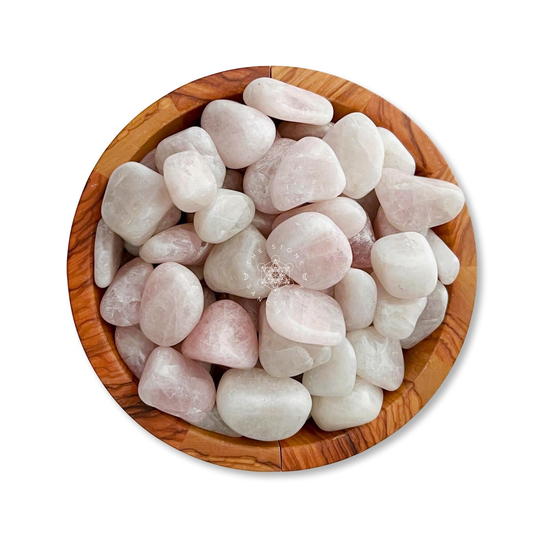 Lavender Quartz Tumbled Stones | Polished Rose Gemstones | Metaphysical ...