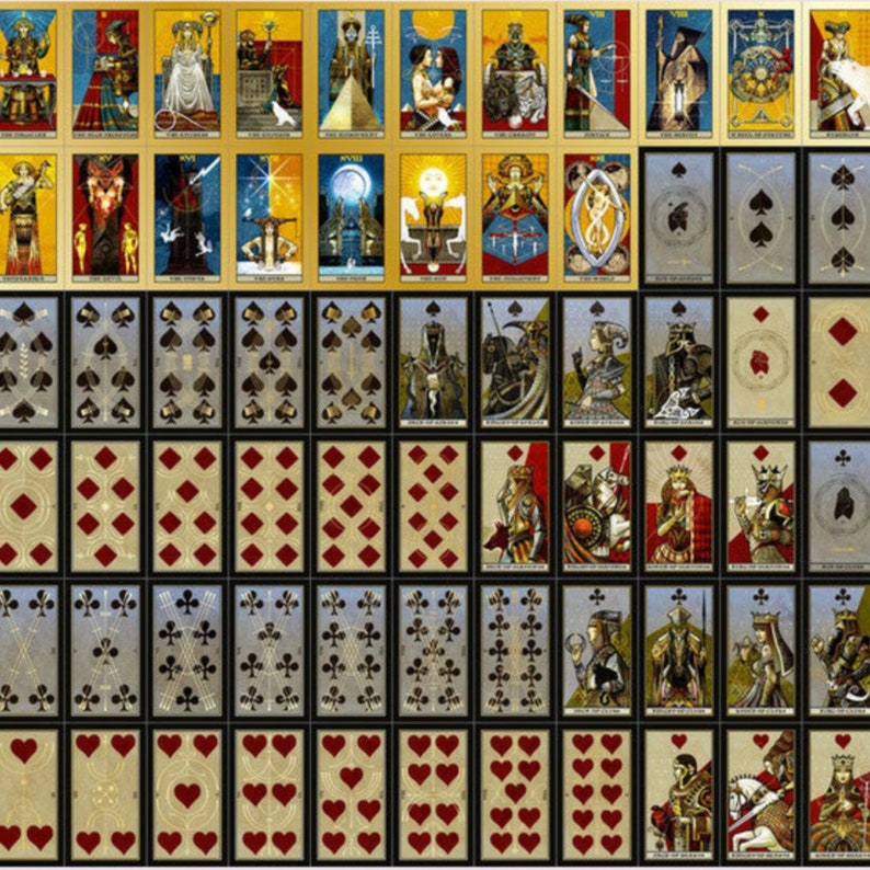 Keymaster Tarot Card Deck by Lorenzo Gaggiotti | 78 Keymaster Tarot ...