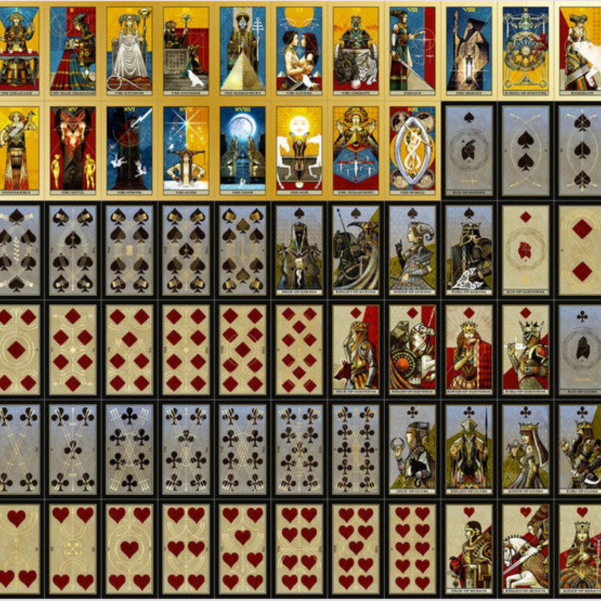 Keymaster Tarot Card Deck by Lorenzo Gaggiotti 78 Keymaster - Etsy UK