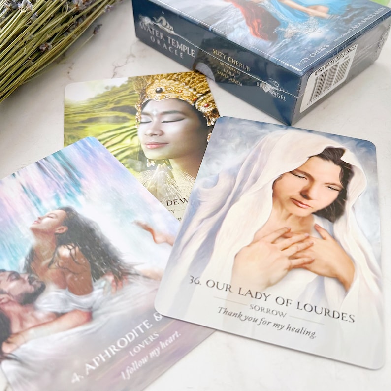 Water Temple Oracle Deck by Suzy Cherub | 44 Water Temple Oracle Cards ...