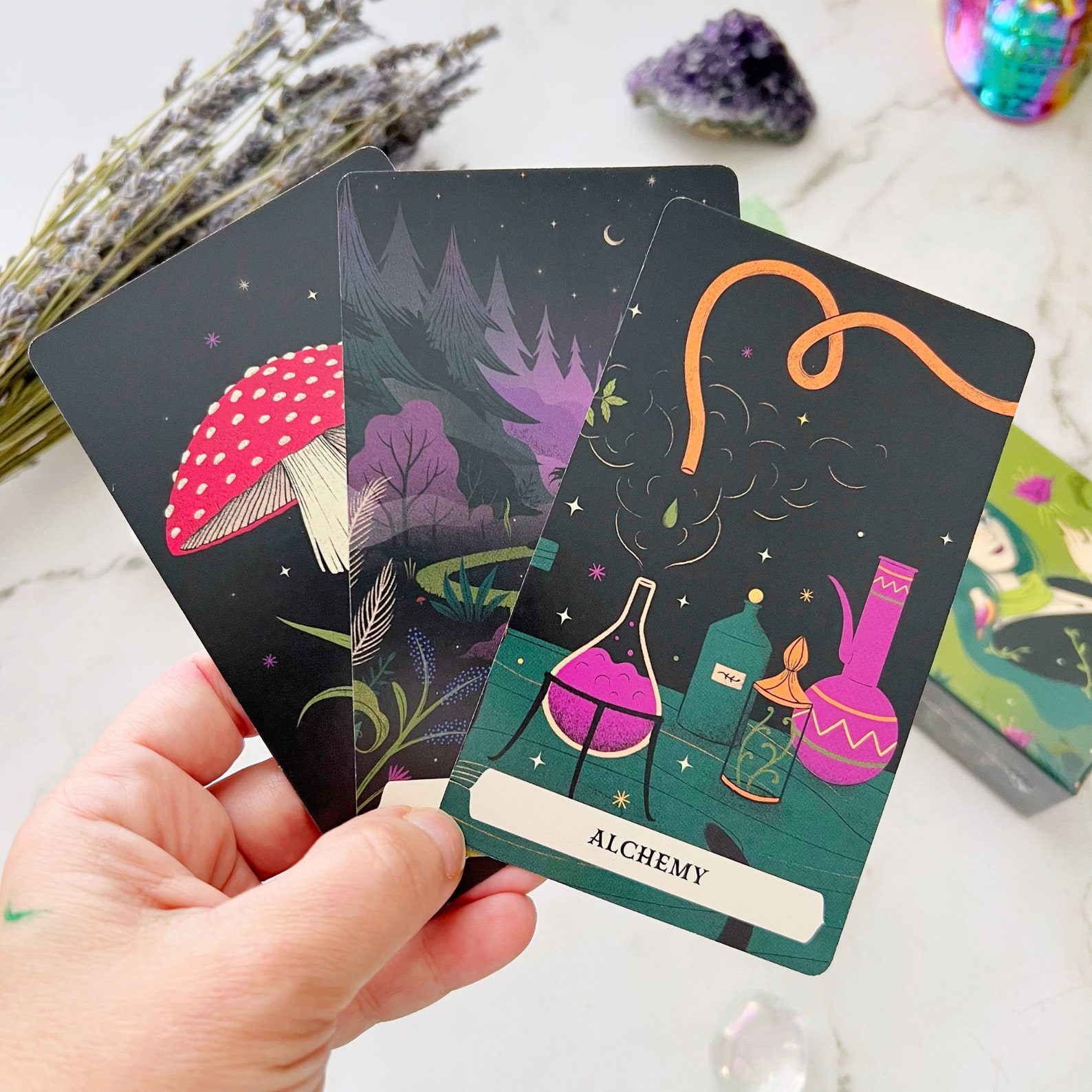 The Secret Oracle of the Green Witch by Cecilia Lattari | 50 Oracle ...