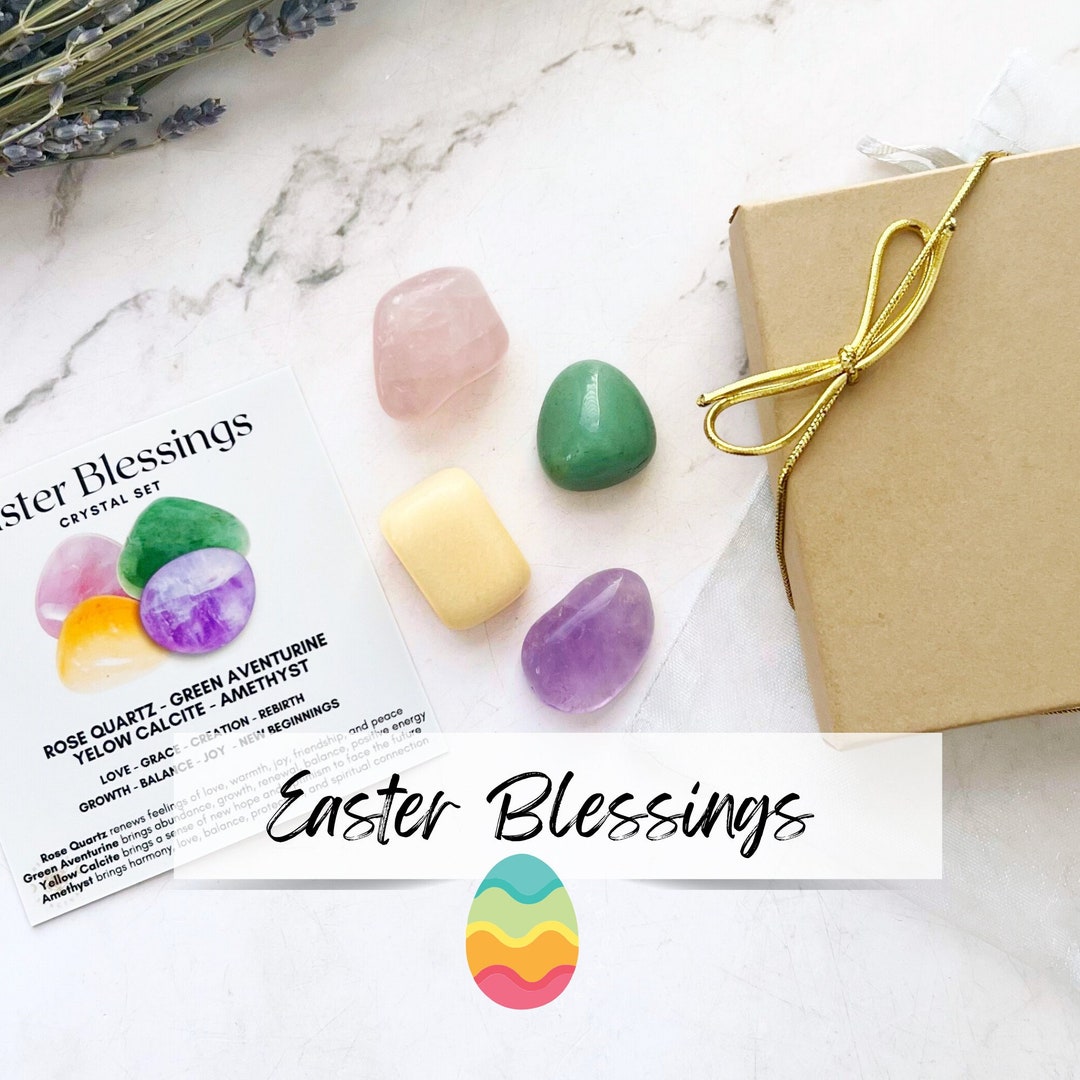 Easter Crystal Set, Easter Crystal Kit, Easter Blessings Crystals ...