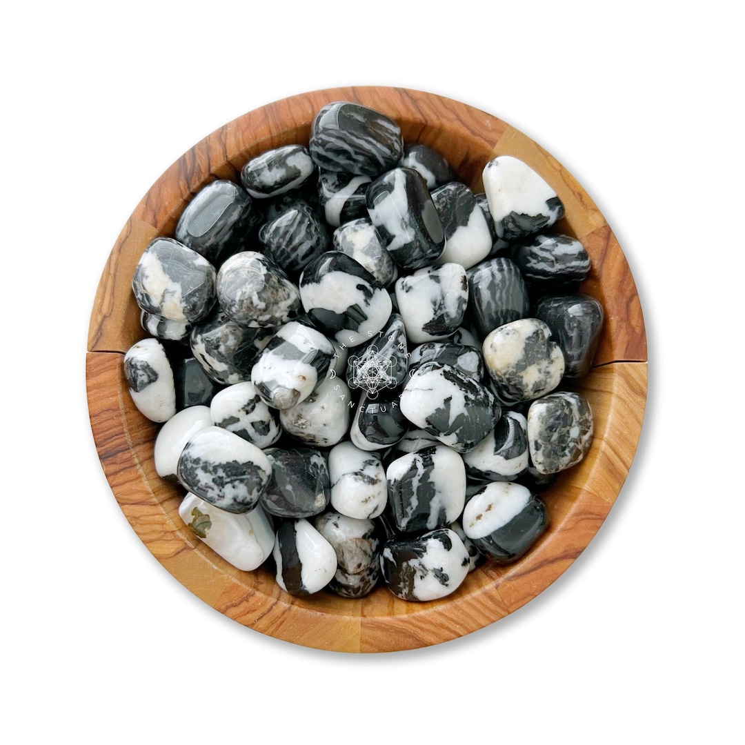 Zebra Jasper Tumbled Stones | Polished Zebra Jasper Crystal Gemstones ...