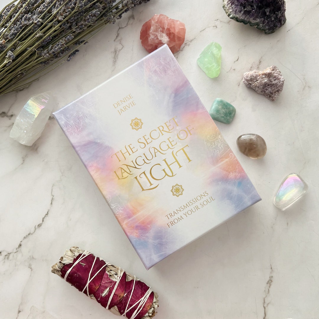 The Secret Language of Light Oracle Deck by Denise Jarvie | 45 Light ...