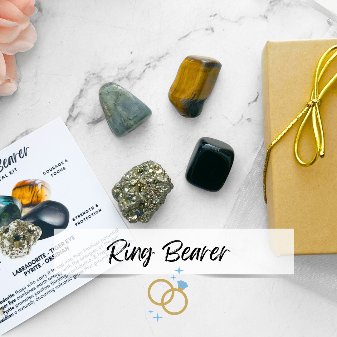 Ring Bearer Crystal Set, Ring Bearer Crystals, Ring Bearer Crystal Kit ...