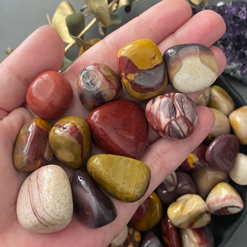 Mookaite Stone Polished Tumbled Mookaite Stones Reiki | Etsy