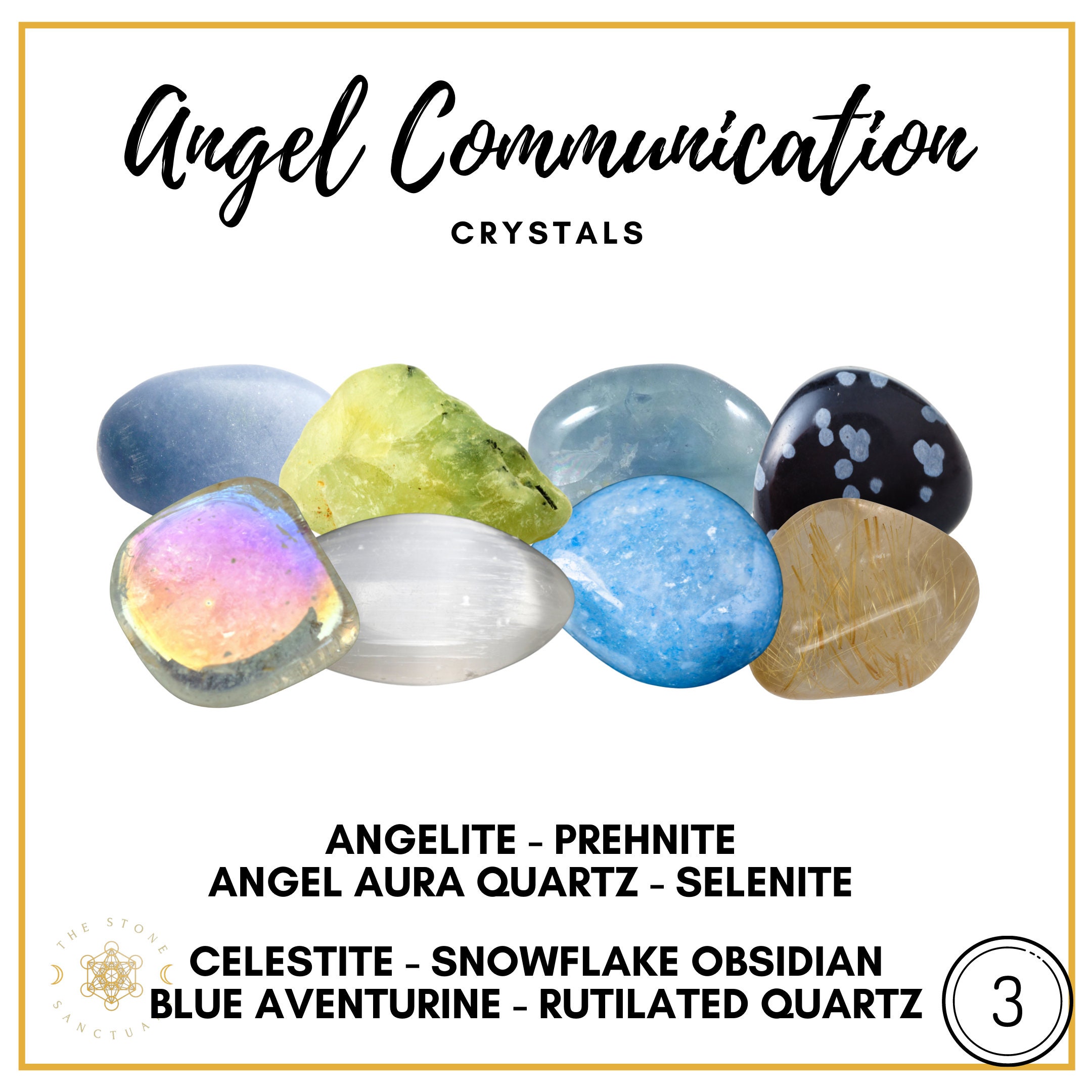 Angel Communication Crystals Crystals for Angels Spirit - Etsy