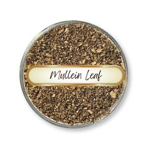 Mullein Leaf | Dried Mullein Leaf Cut & Sifted | Verbascum Thapsus ...