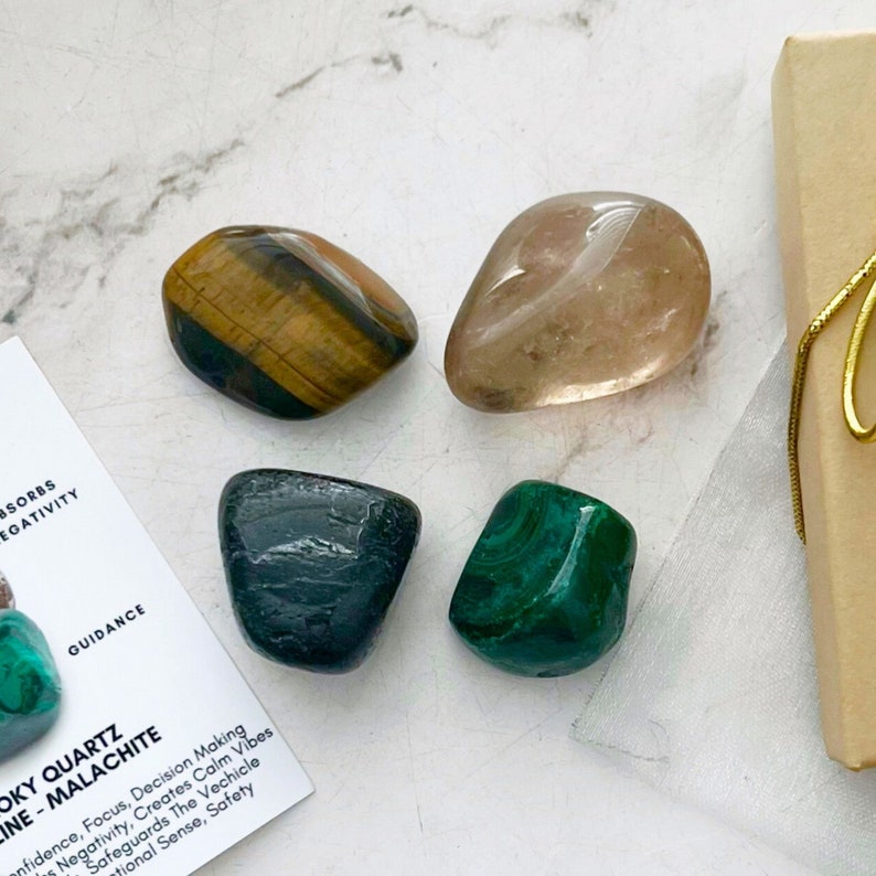 Car Crystal Set, New Driver Crystals, New Car Crystal Kit, Boho ...