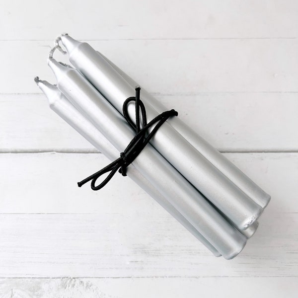 Silver Candle Holder - Etsy