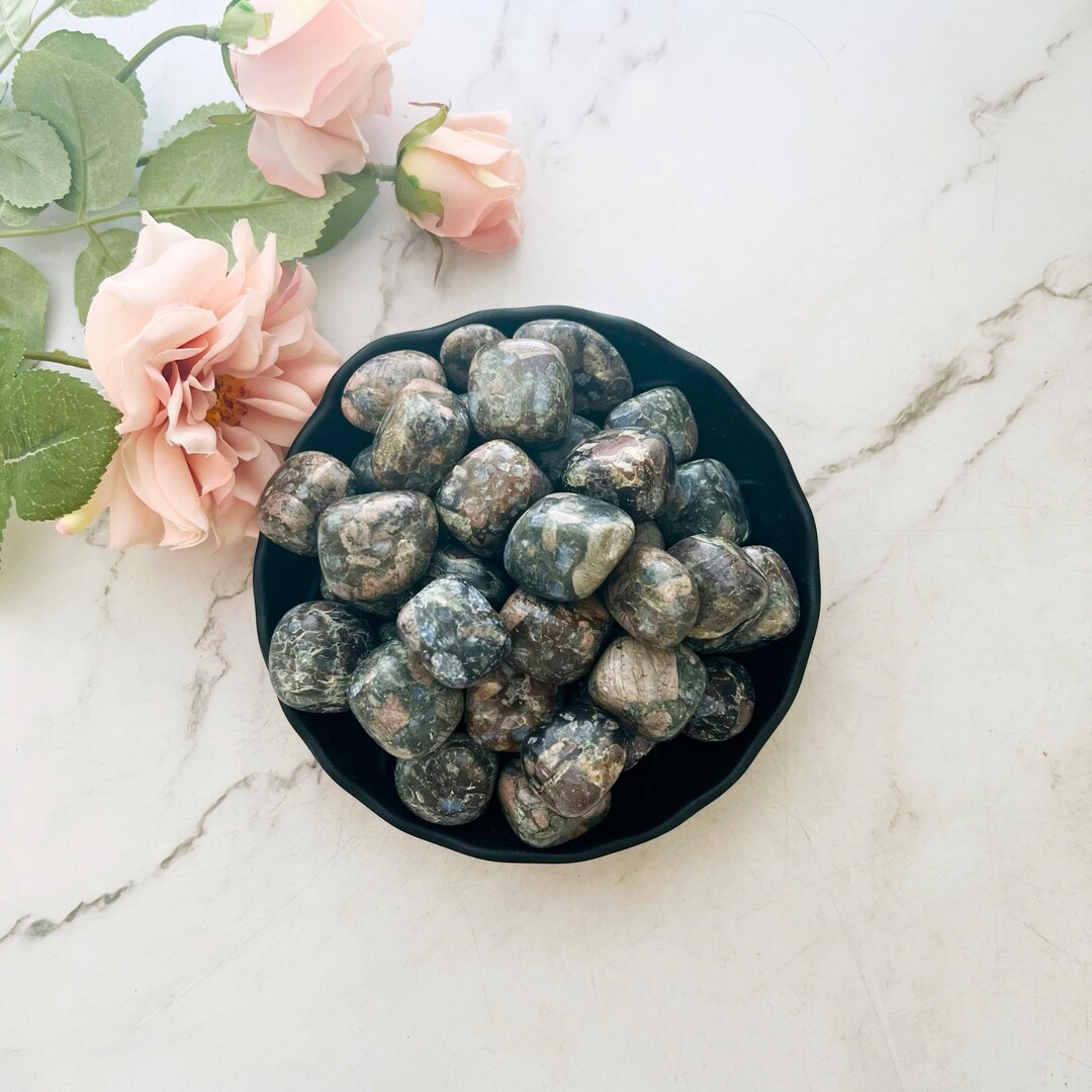 Que Sera Tumbled Stones | Polished Que Sera Crystal Gemstones, Llianite ...